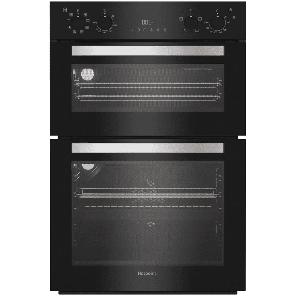 Hotpoint DIH82GB Built In Electric Multifunction Double Oven - Black ...