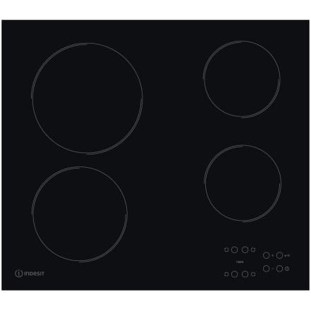 Indesit 60CM 9 Levels Electric Ceramic Hob - Black (Ex Demo model) | Valpys